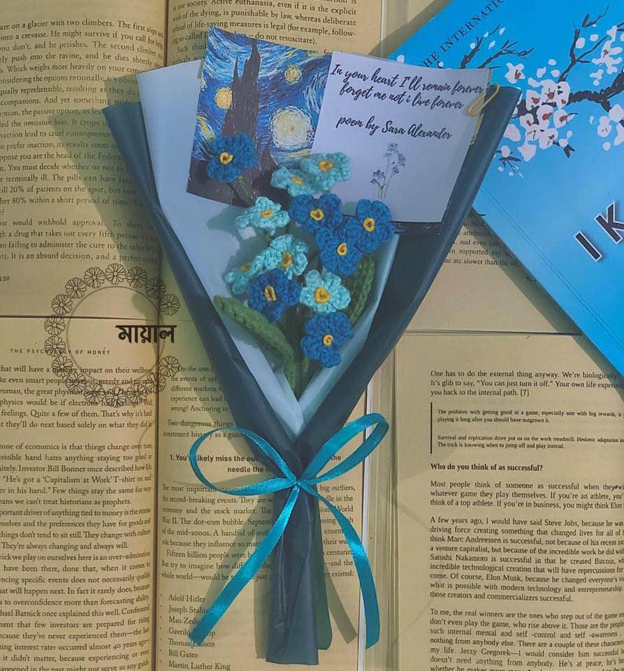 Crochet flower bouquet | Daraz.com.bd