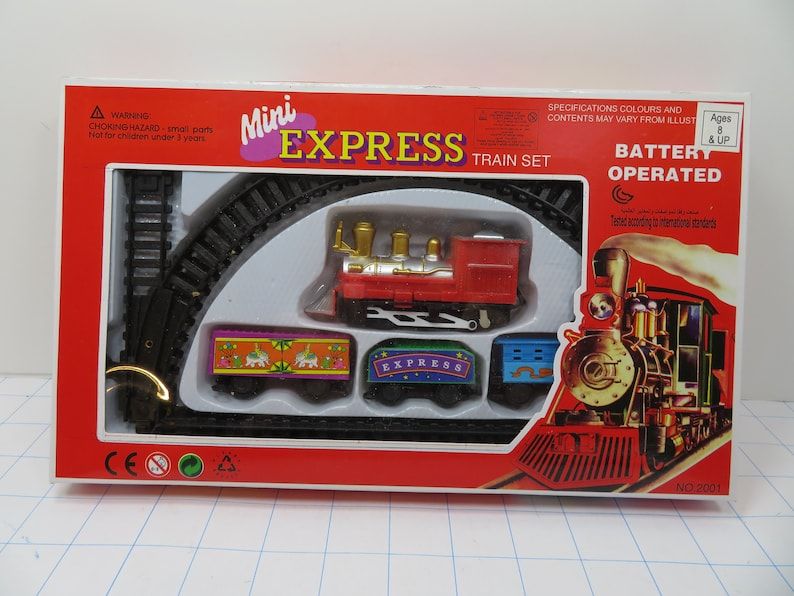 Mini Express Toy Train Set 6" x 11" Child's Train | Daraz.com.bd