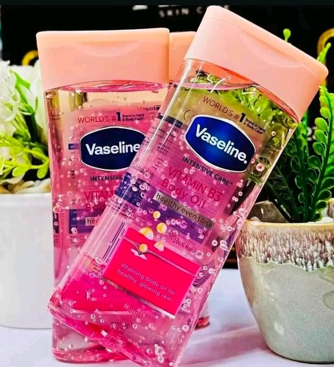 Vaseline Intensive Care Vitamin B3 Body Oil - 200ml (original) | Daraz ...