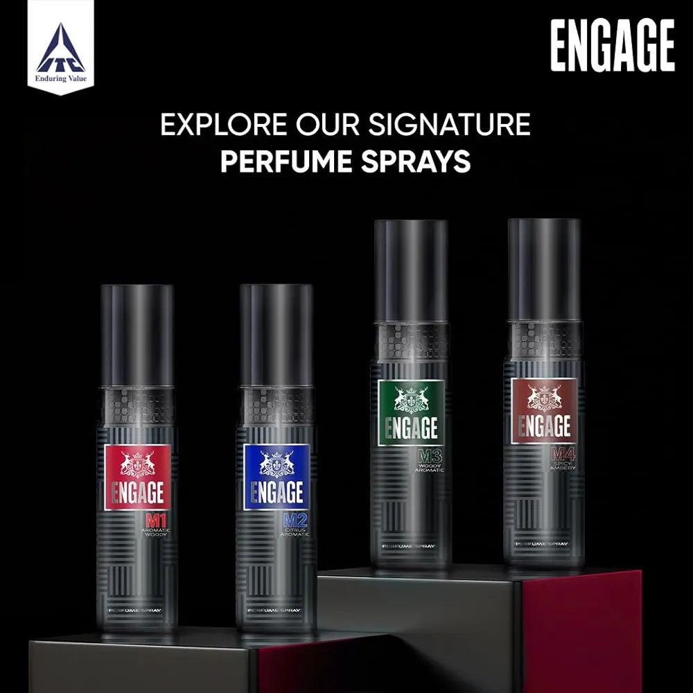 Engage M1 Perfume Spray for Men, 120ml