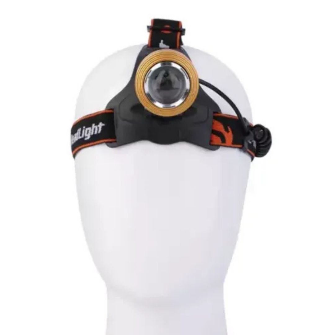 Rechargeable Led Headlight Dual Light Zoom Headlamp for using in OT ...