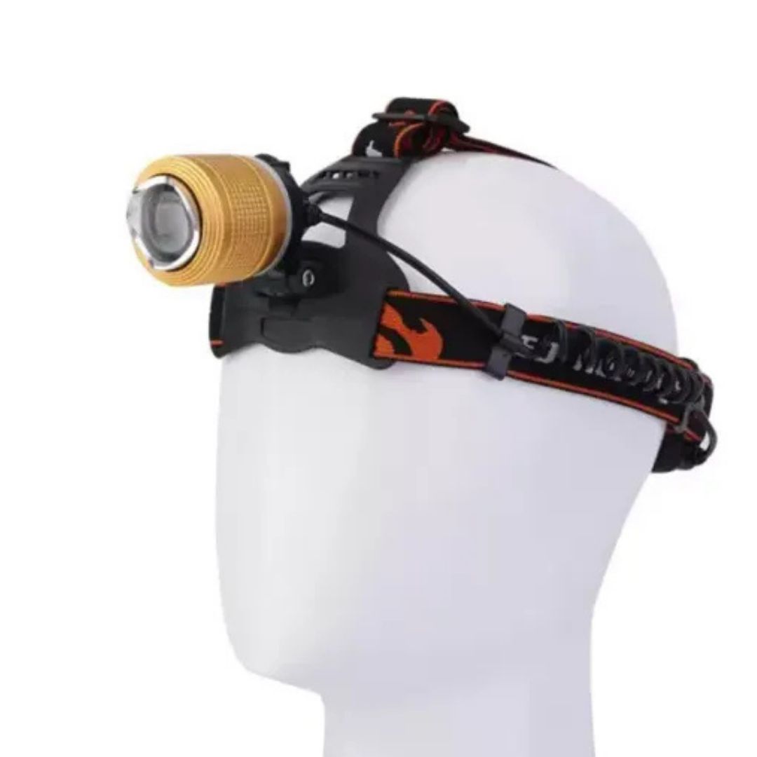 Rechargeable Led Headlight Dual Light Zoom Headlamp for using in OT ...