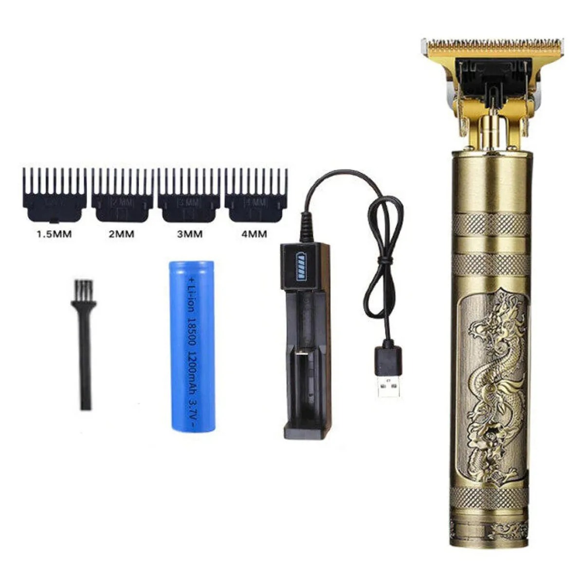 Vintage T9 Professional Hair Trimmer | Cordless & Rechargeable Hair ...