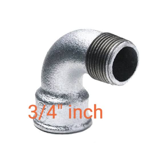 Gi band sanitary fittings male female bend gi | Daraz.com.bd