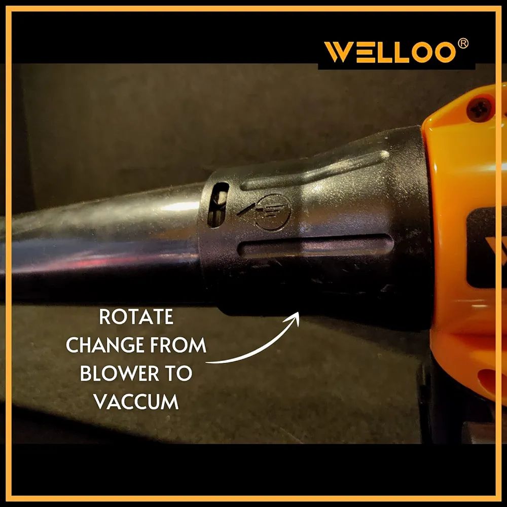 WELLOO 650Watt Electric Dust Air Blower With Vacuum System | Daraz.com.bd