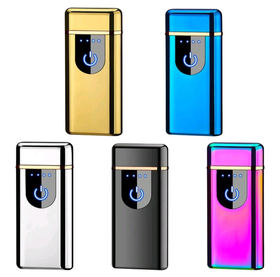 USB Rechargeable Lighter With Fingerprint Electric Coil Lighter