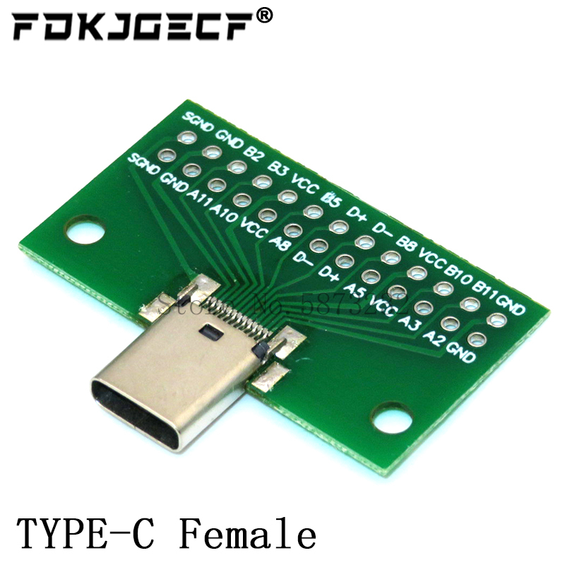 USB Male Connector / MINI MICRO USB to DIP Adapter female connector 2. ...