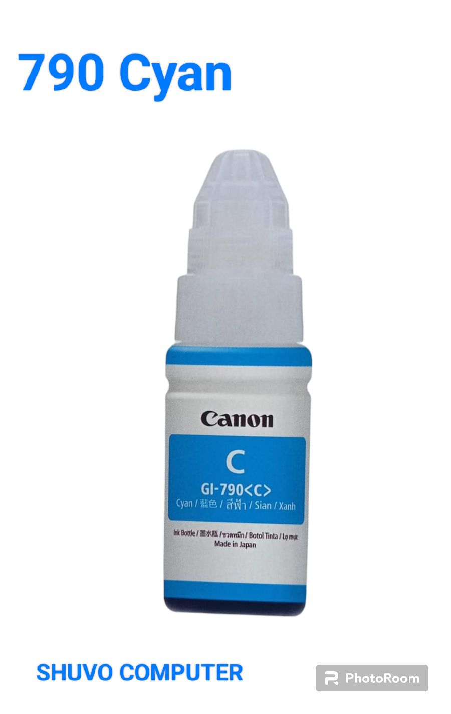 Canon 790 ink Made in Japan (cyan) G1010 G2010 G3010 G4010 printer ink ...