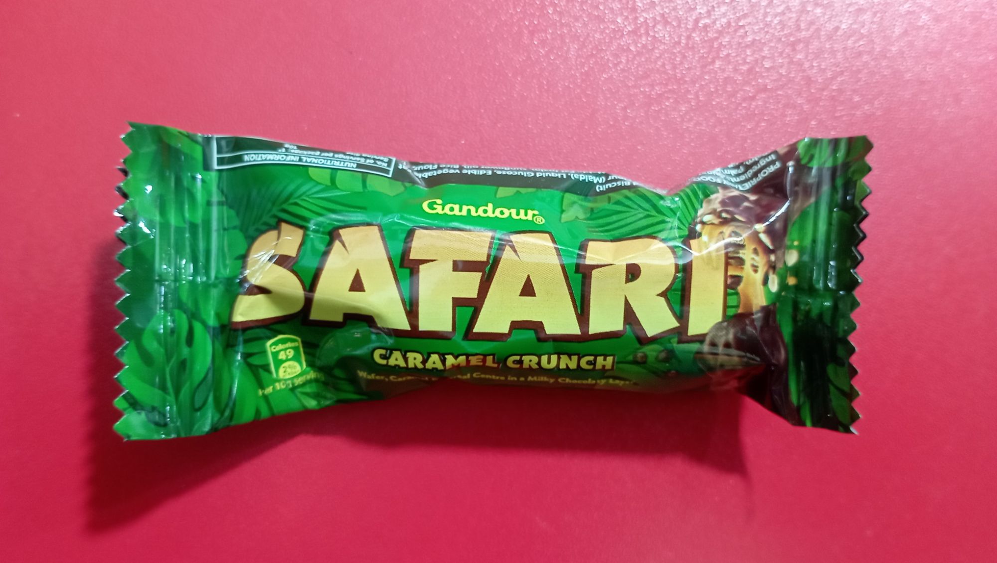 Safari Caramel Crunch Chocolate Bar - 10gm per pcs (10Pcs Combo ...
