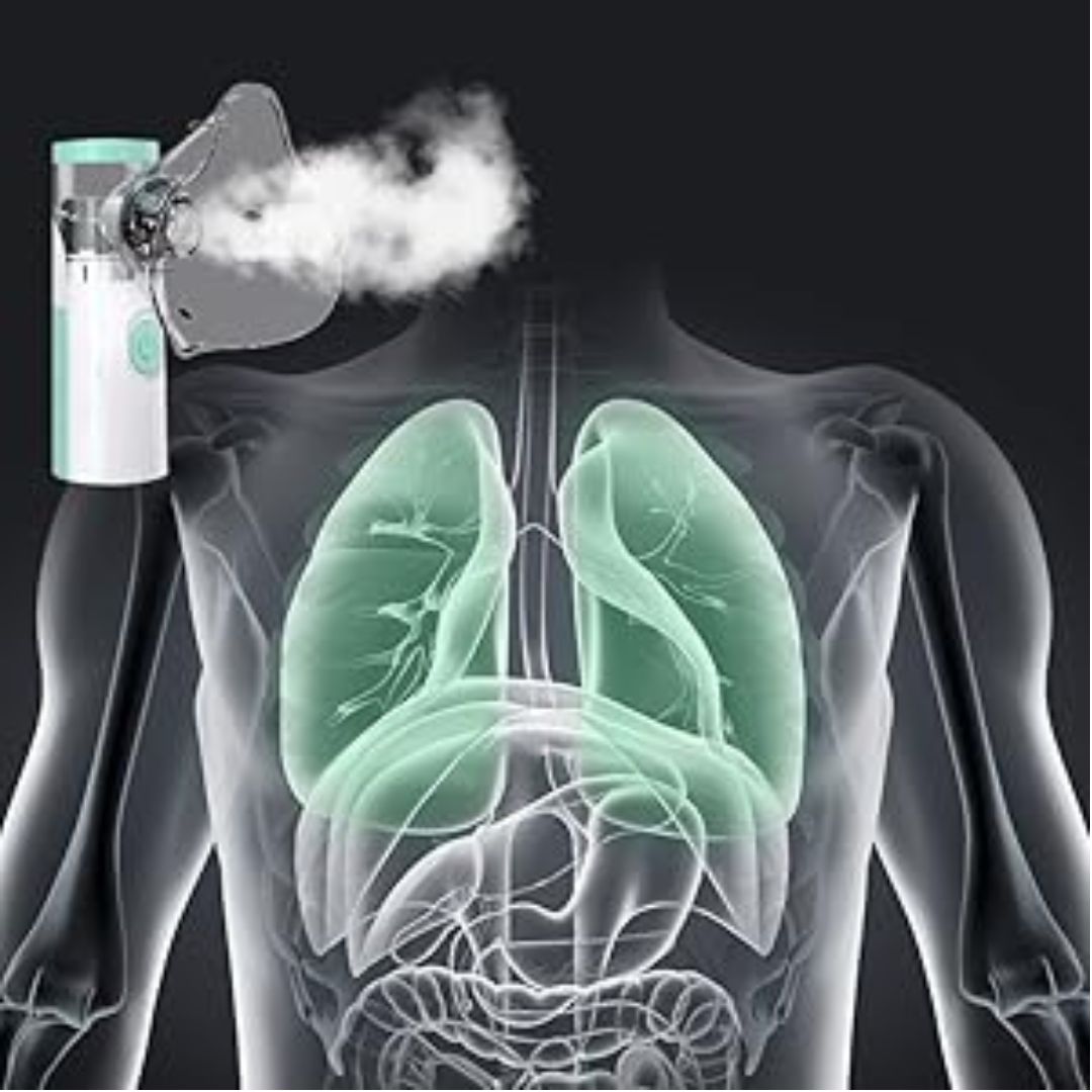 Portable Family Mesh Nebulizer JSL-W303 Light Hand Nebulizer Low Noise ...
