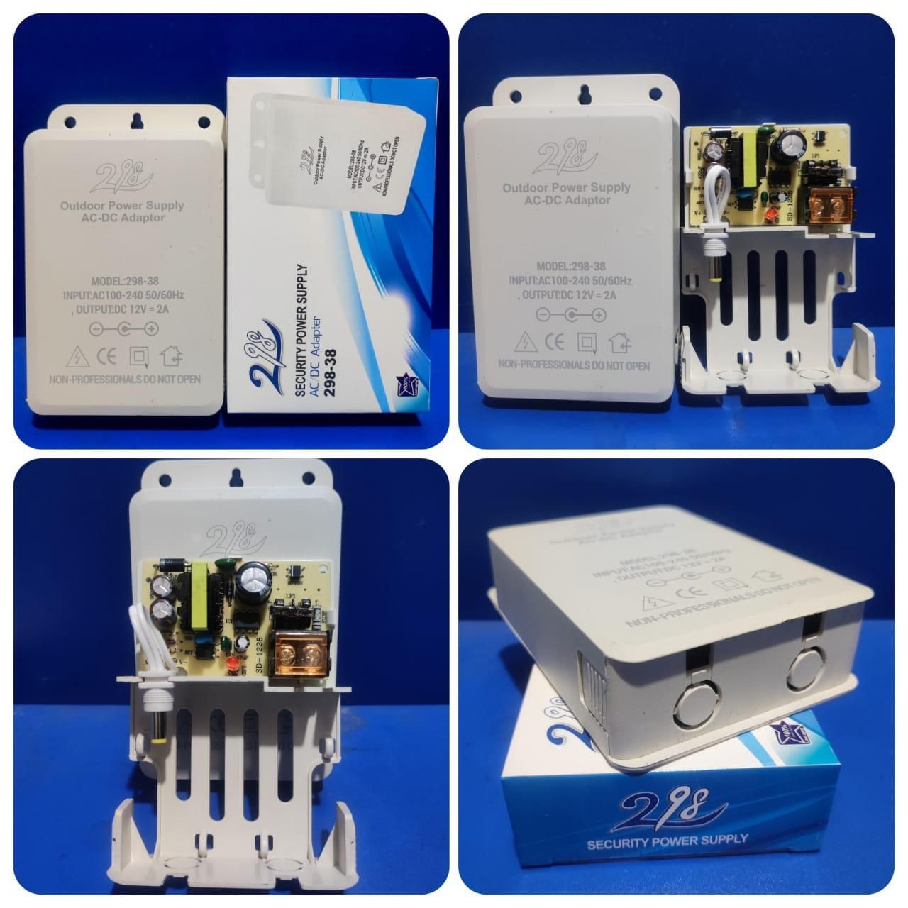 CCTV Camera Box Adapter 298 12v 2a | Daraz.com.bd