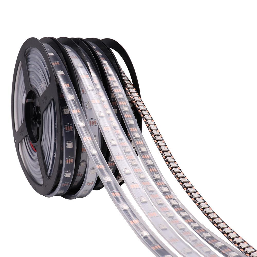 WS2812 WS2812B 5050 RGB-IC Smart LED Strip Individually Addressable IC ...