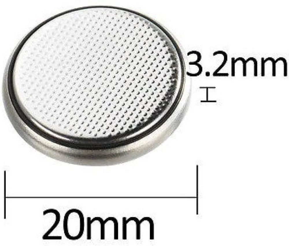 Pack of 5ps CR2032 Coin Battery 3v Computer Motherboard CMOS Battery ...