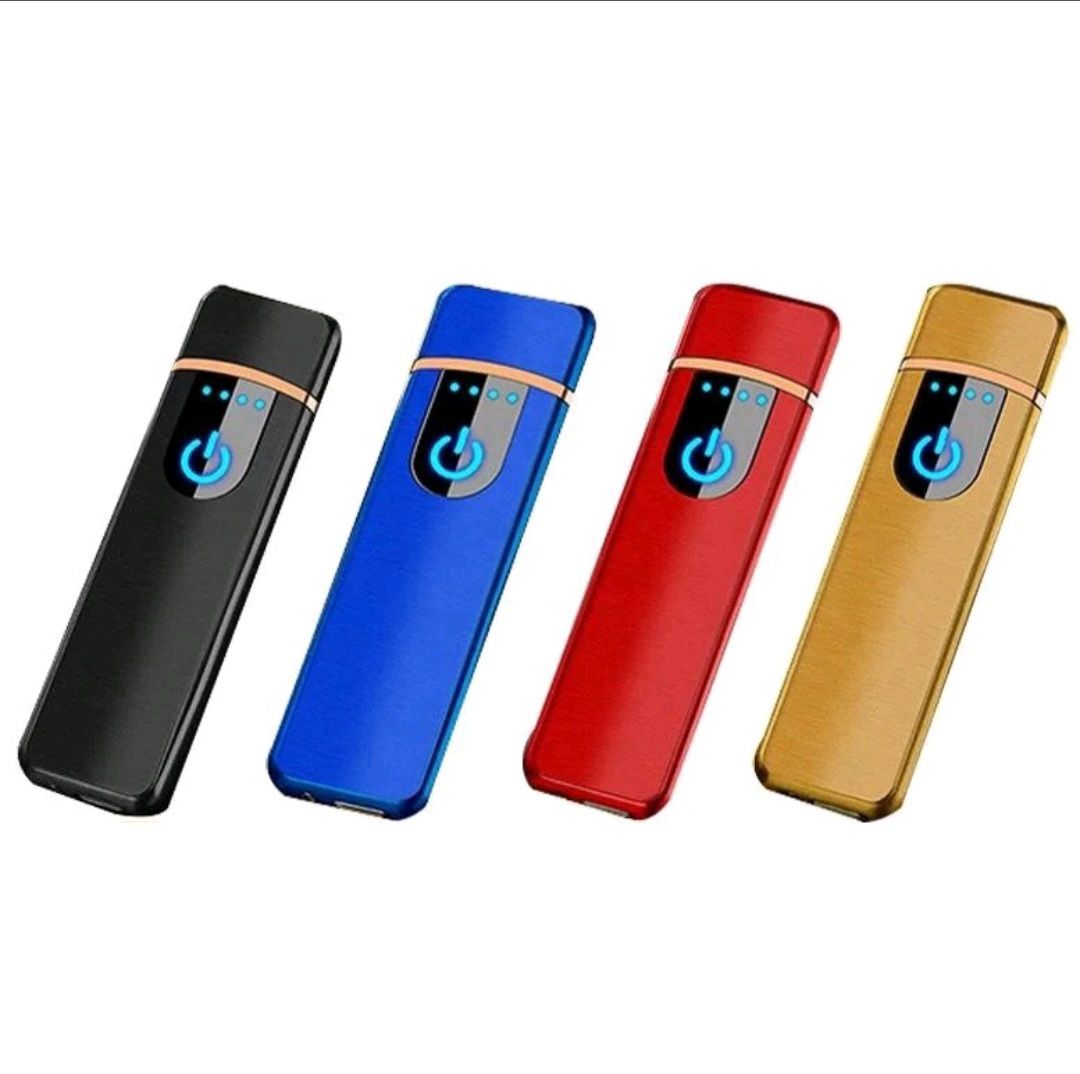 USB Rechargeable Lighter With Fingerprint Electric Coil Lighter