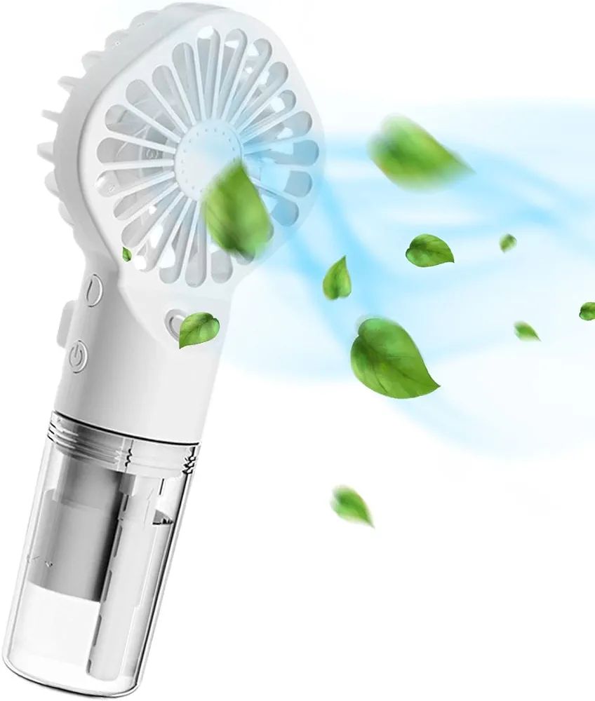 Handheld Fan Misting Fan | Portable Misting Fan,Battery Operated ...