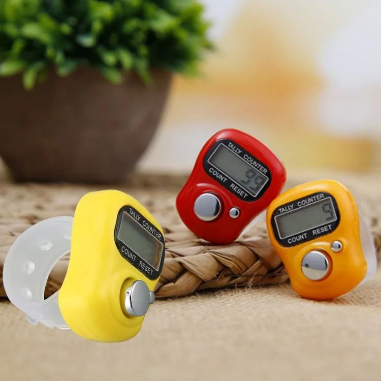 Digital Electronic LCD Tasbih Finger Tally Counter Islamic Zikir Islam ...
