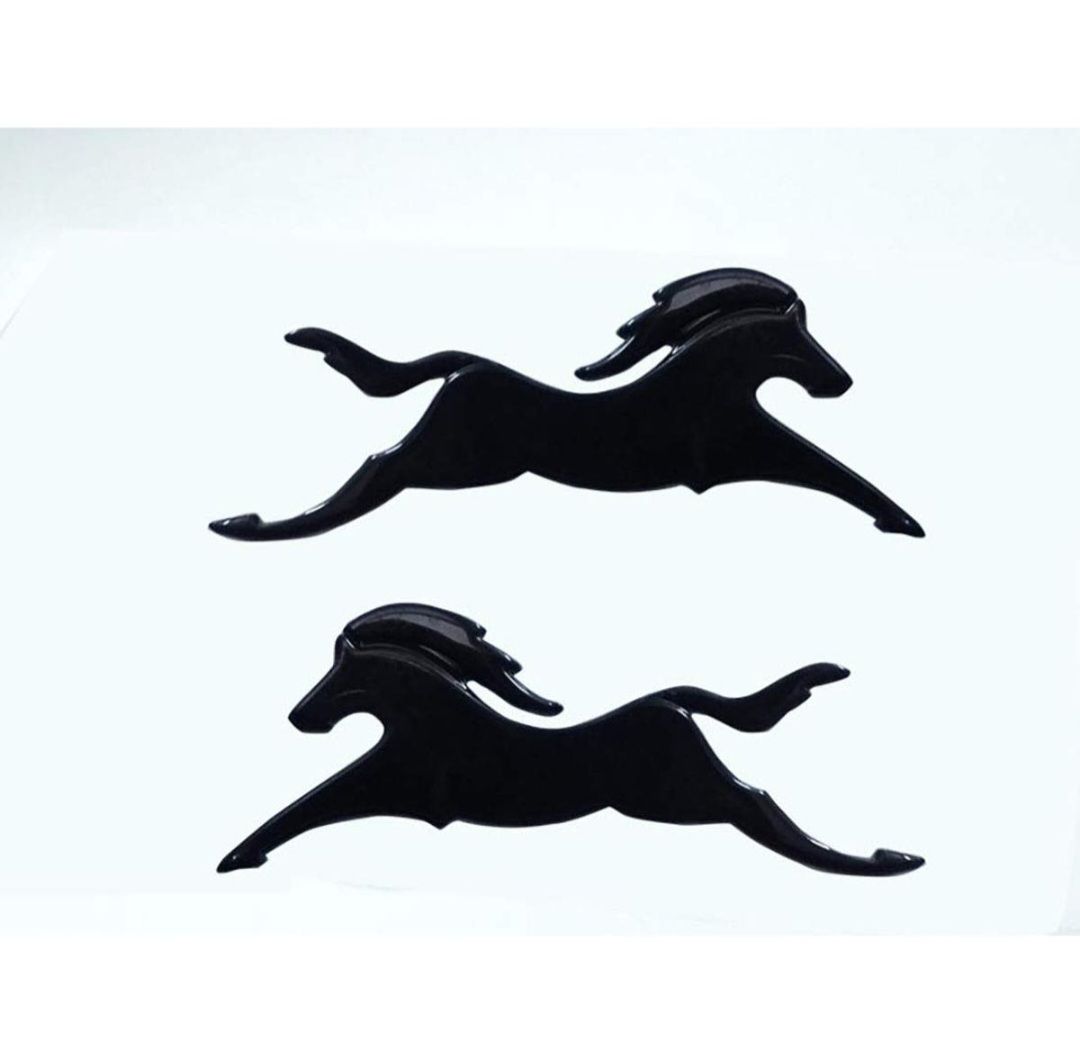 Tvs 4V horse logo metal black | Daraz.com.bd