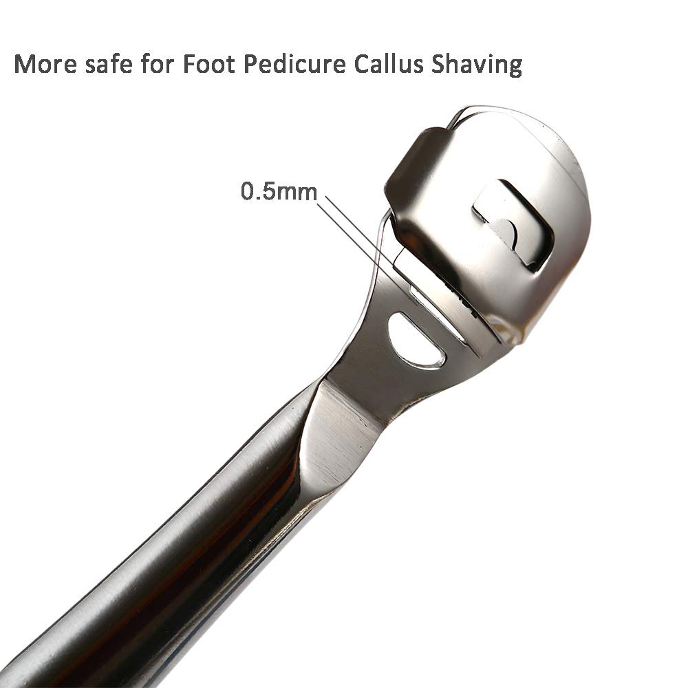 Foot Callus Shaver Heel Hard Skin Remover Hand Feet Pedicure Razor Tool ...