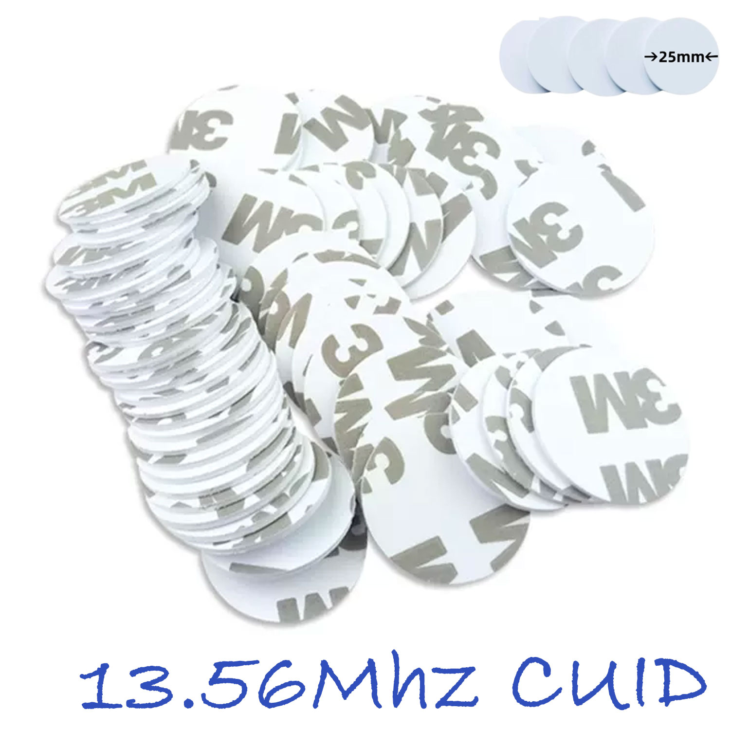 13.56Mhz Rewritable Magic Card NFC Smart Chip Tag 25MM CUID Clone Coin ...