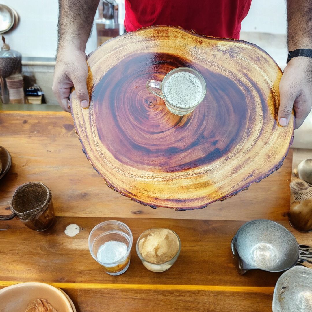 live edge natural serving tray | Daraz.com.bd