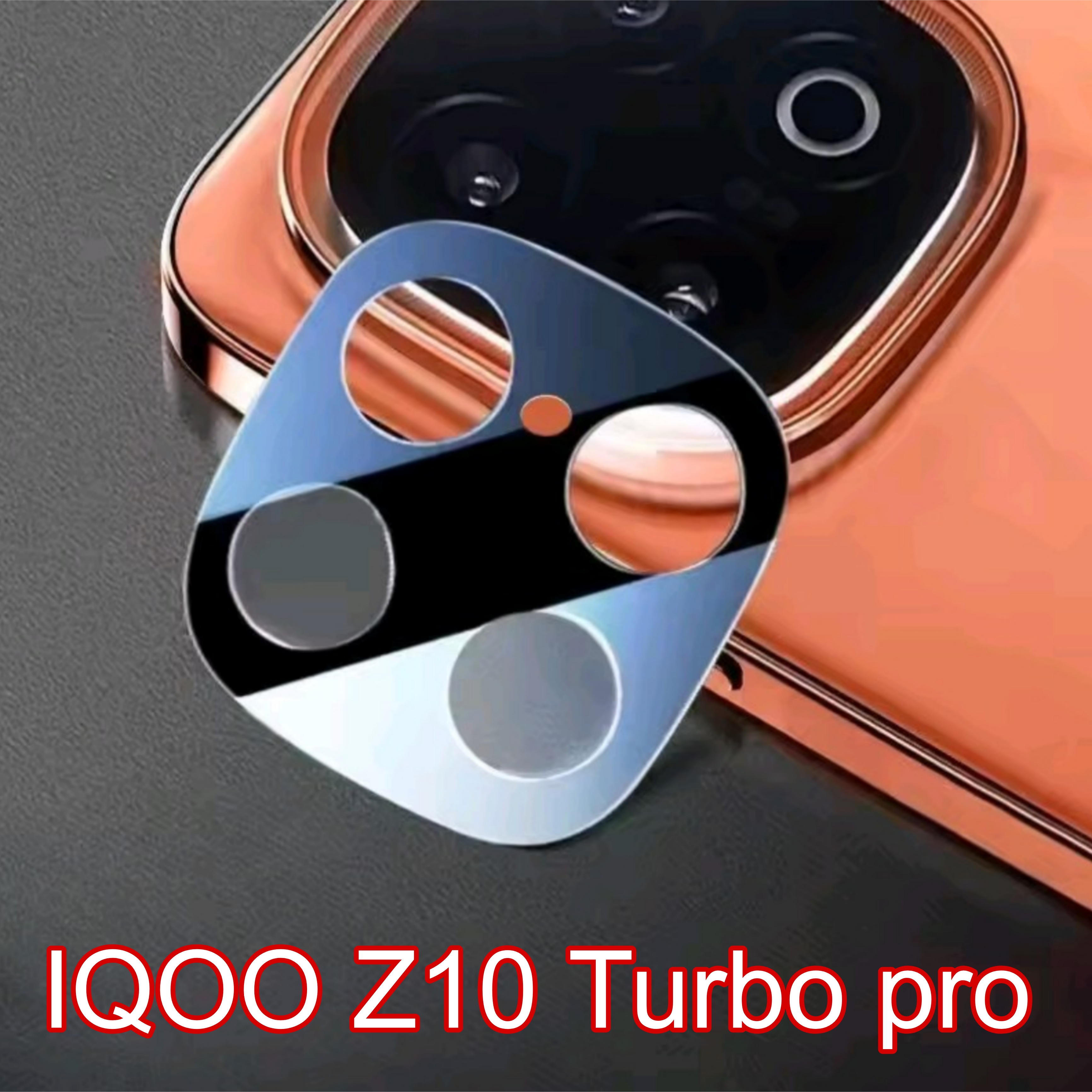 IQOO Z10 Turbo pro 3D Camera Glass 3D Camera Protector