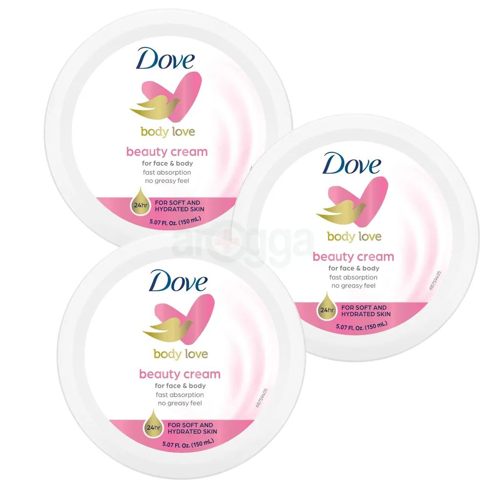 Dove Body Love Beauty Cream for Face & Body