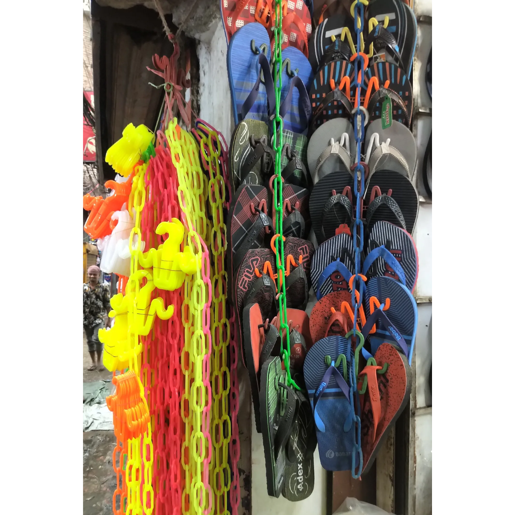 10 Pcs Premium Plastic Chain A2, Retail Sandal Displayer Plastic Chain ...