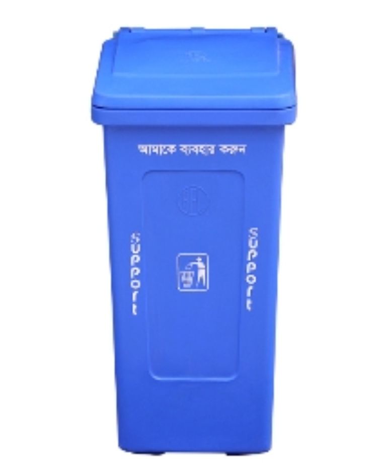 120 Liter Big Size Plastic Made PADDLE / NONPADDLE Wheel System Garbage ...