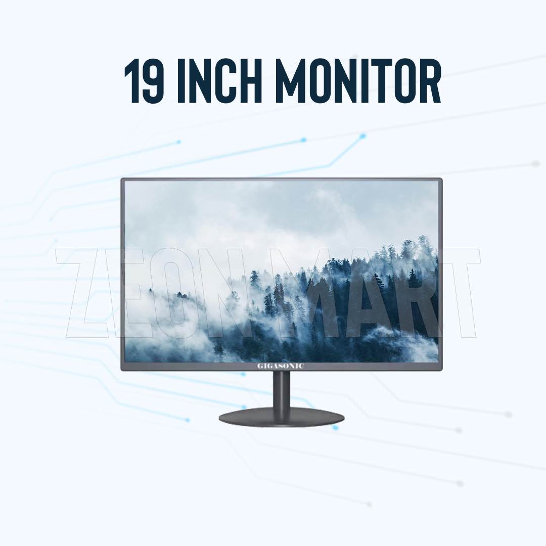19INCH DESKTOP MONITOR (Gigasonic/ Hipower/ Starex) | Daraz.com.bd
