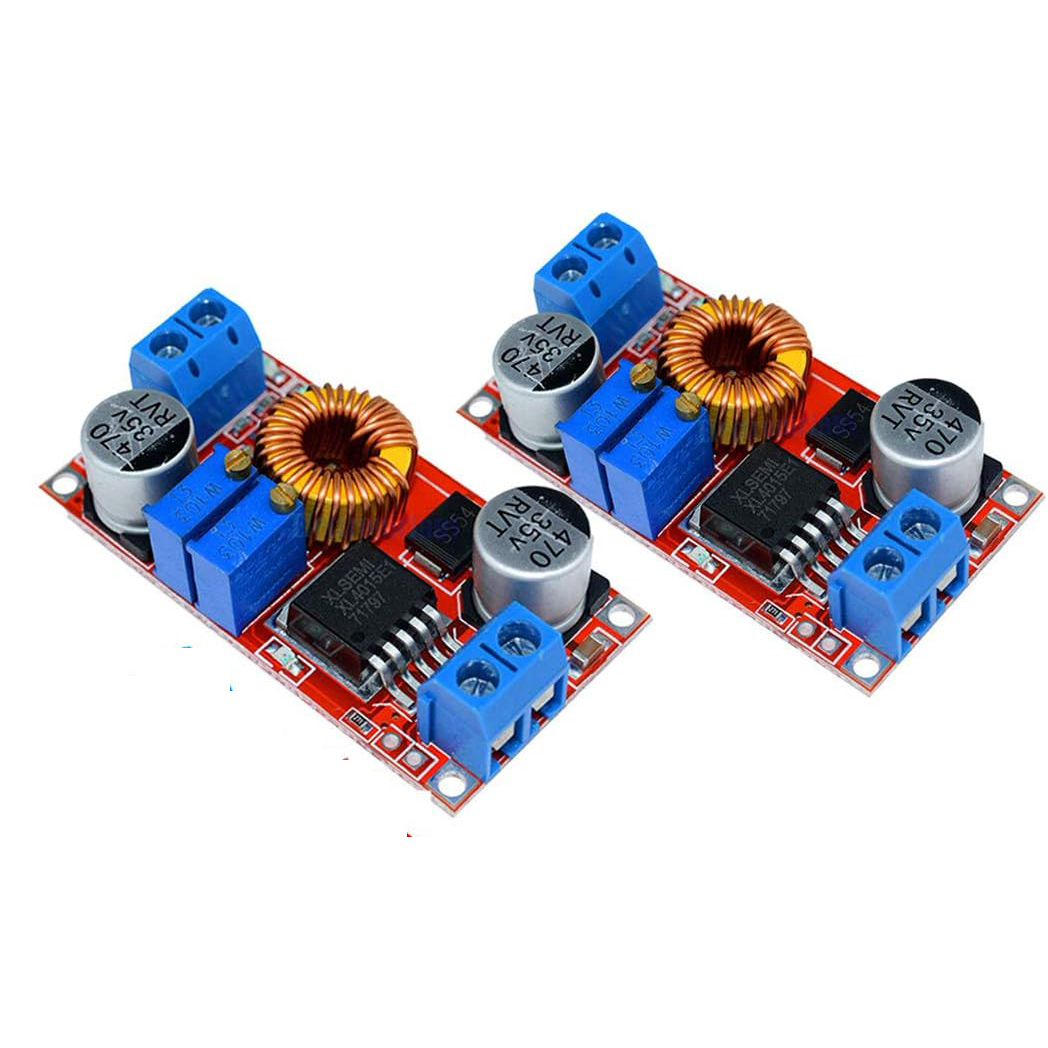 2PCS XL4015 5A DC-DC Converter 4-38V to 1.25-36V Adjustable Step-Down ...