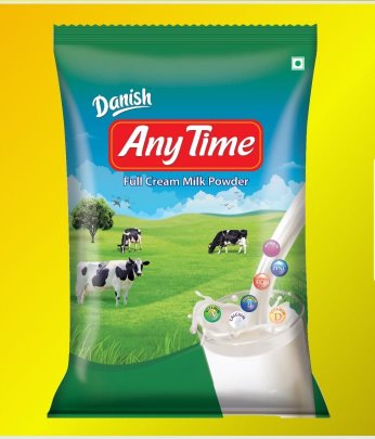 Danish Any Time Full Cream Milk Powder Poly 500gm | Daraz.com.bd