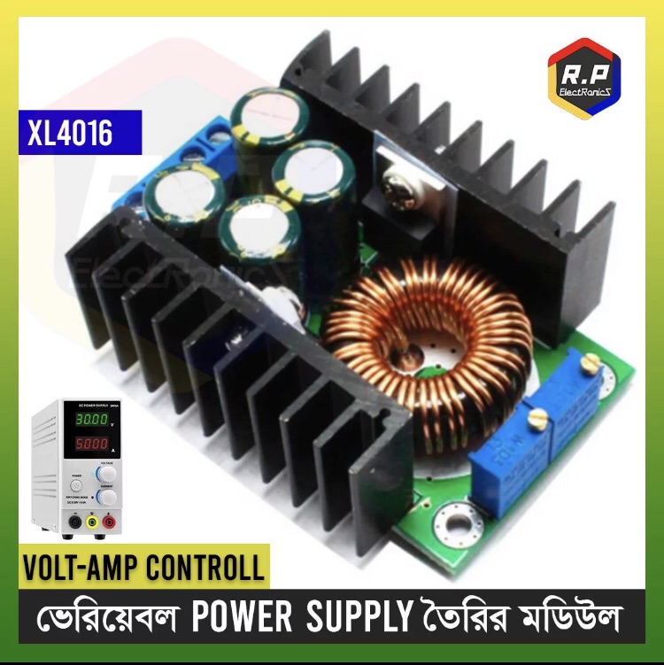 XL4016 DC-DC Max 9A Step Down Buck Converter 5-40V To 1.2-35V ...