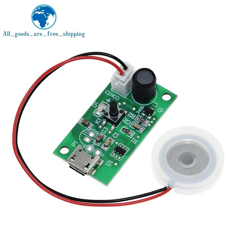 USB Mini Humidifier DIY Kits Mist Maker and Driver Circuit Board ...