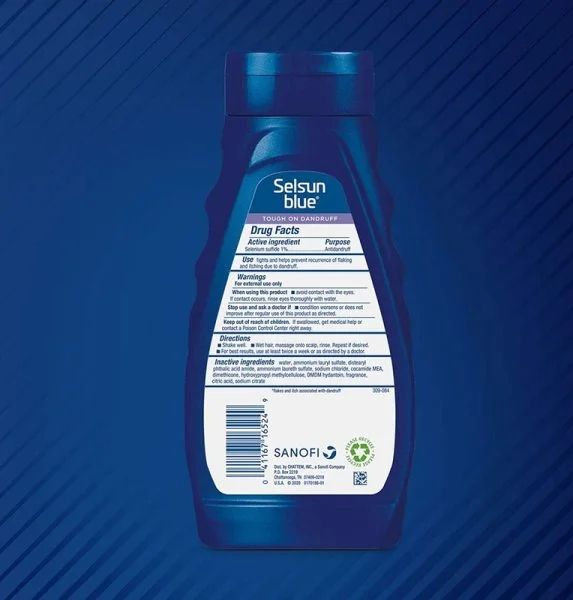 Selsun Blue 2-in-1 Cleans and Condition Antidandruff Shampoo ...
