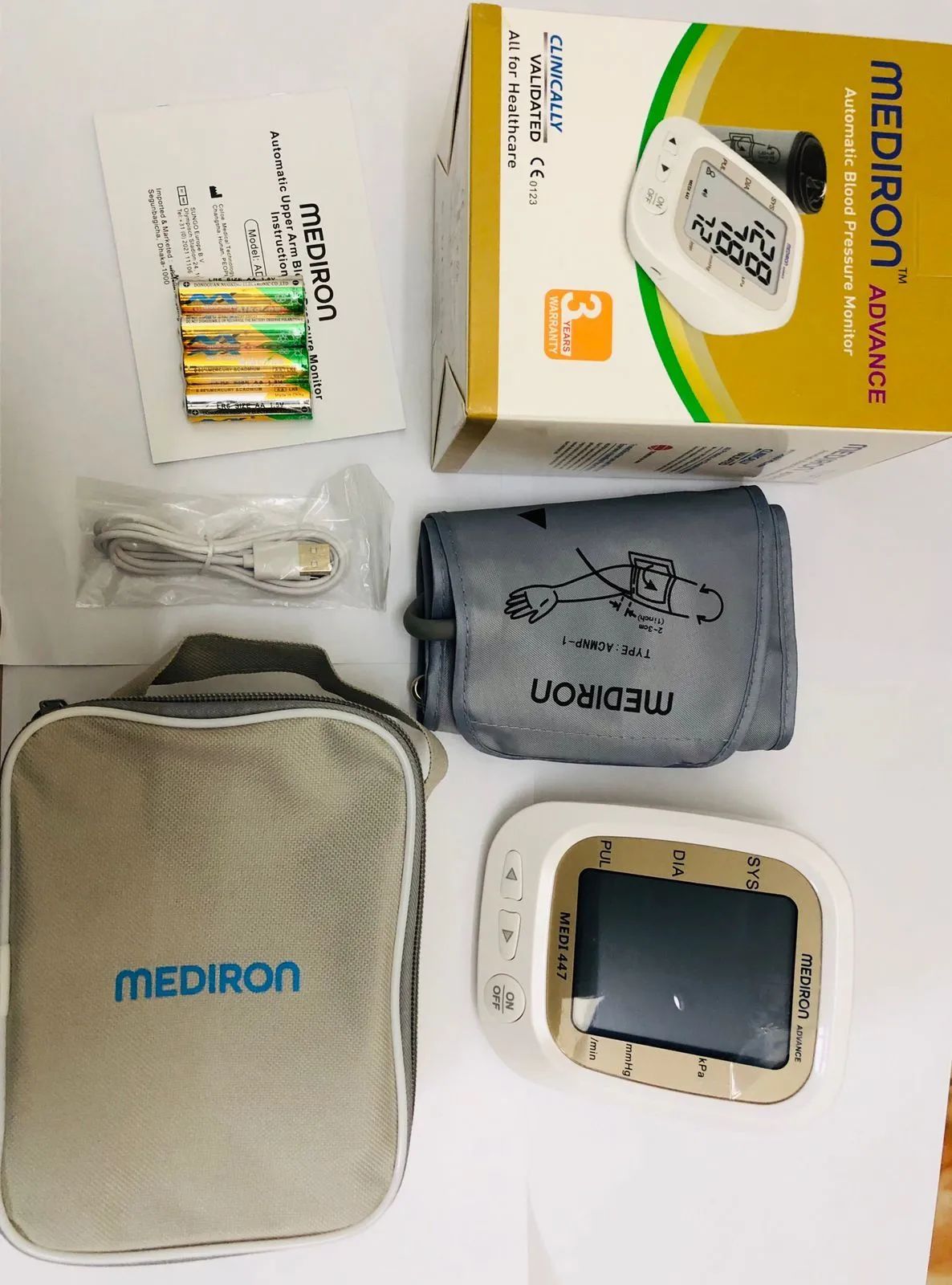 Mediron Advance Digital Blood Pressure Monitor 3 years warranty | Daraz ...
