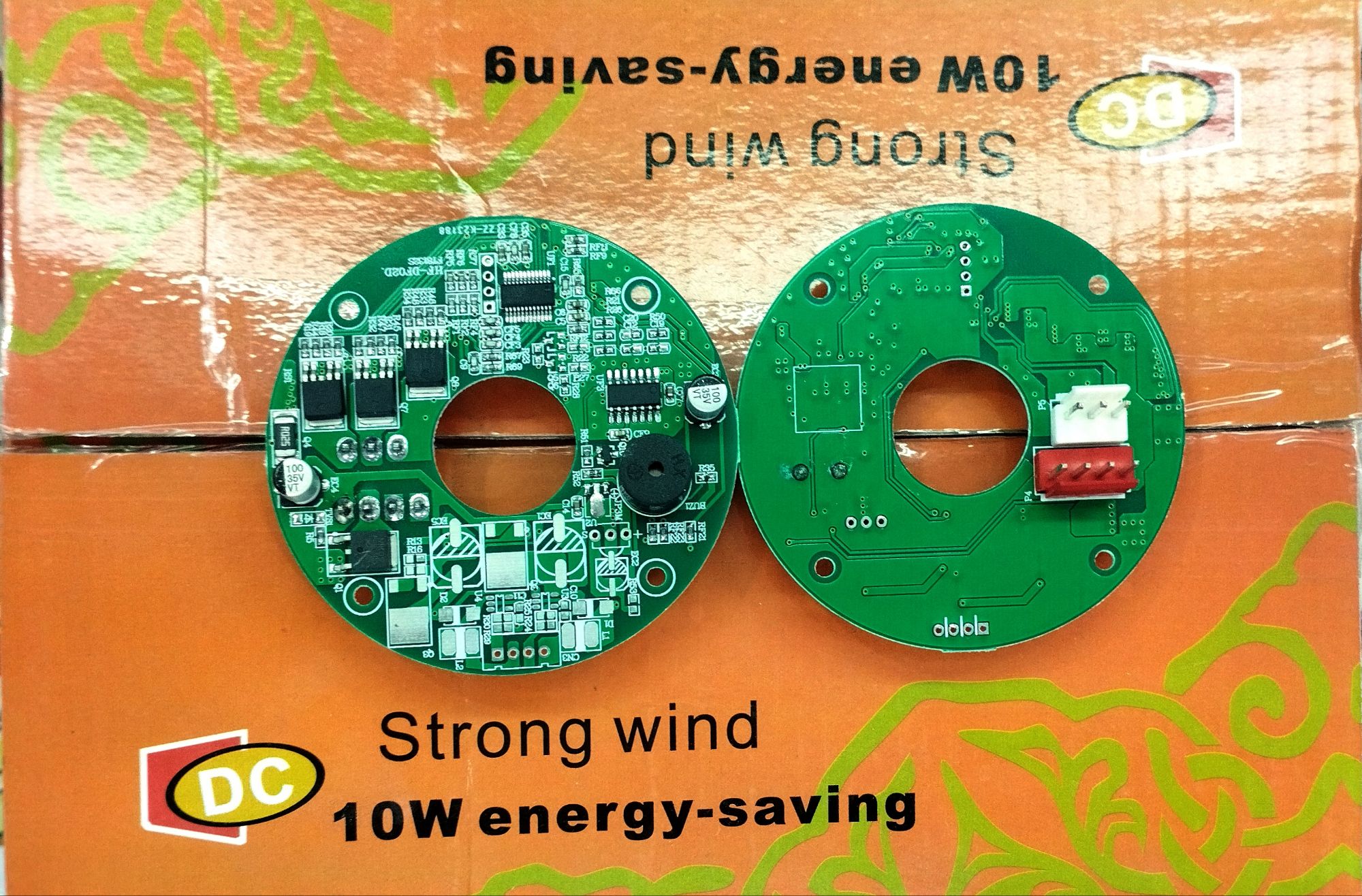 Circuit of DC ceiling fan, Circuit for Noha/Lava DC solar ceiling fan ...