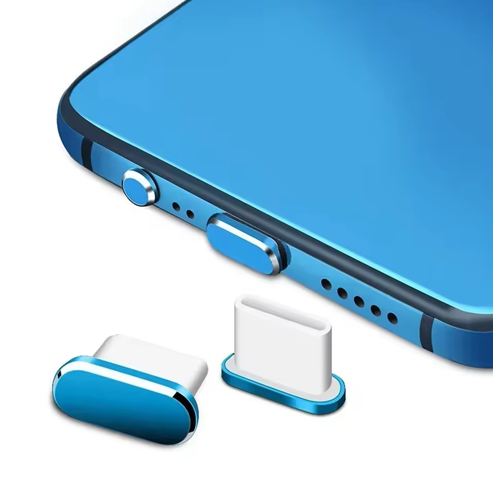 9/1Pcs Type C Anti Dust Plugs Metal USB C Port Caps Protectors for ...