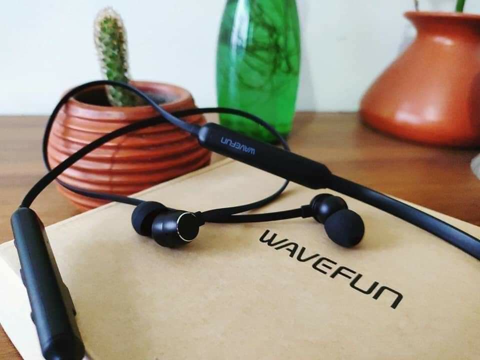 Wavefun Flex Pro Bluetooth 5.0 Earphone Fast Charging | Daraz.com.bd