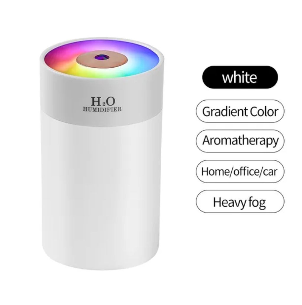 Luminous RGB Humidifier Household Desktop Small Water Supplement Spray ...