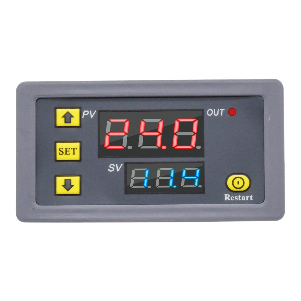T3230/T3231 110V 220V 12/24V Digital Time Delay Relay LED Display Cycle Timer Control Switch ...